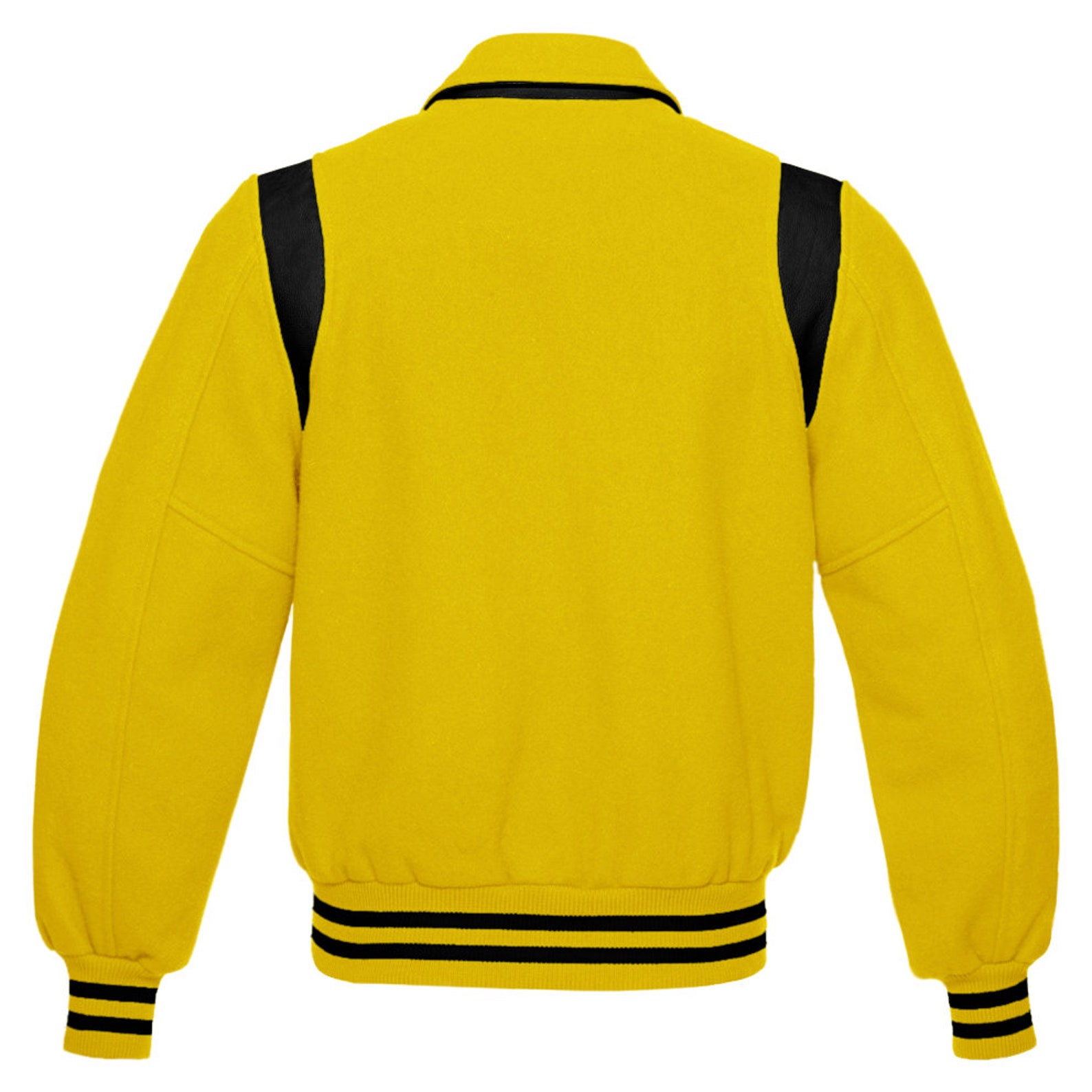 Handmade Personalized Varsity Jacket Mens Royal Blue Wool Body and Wool ...