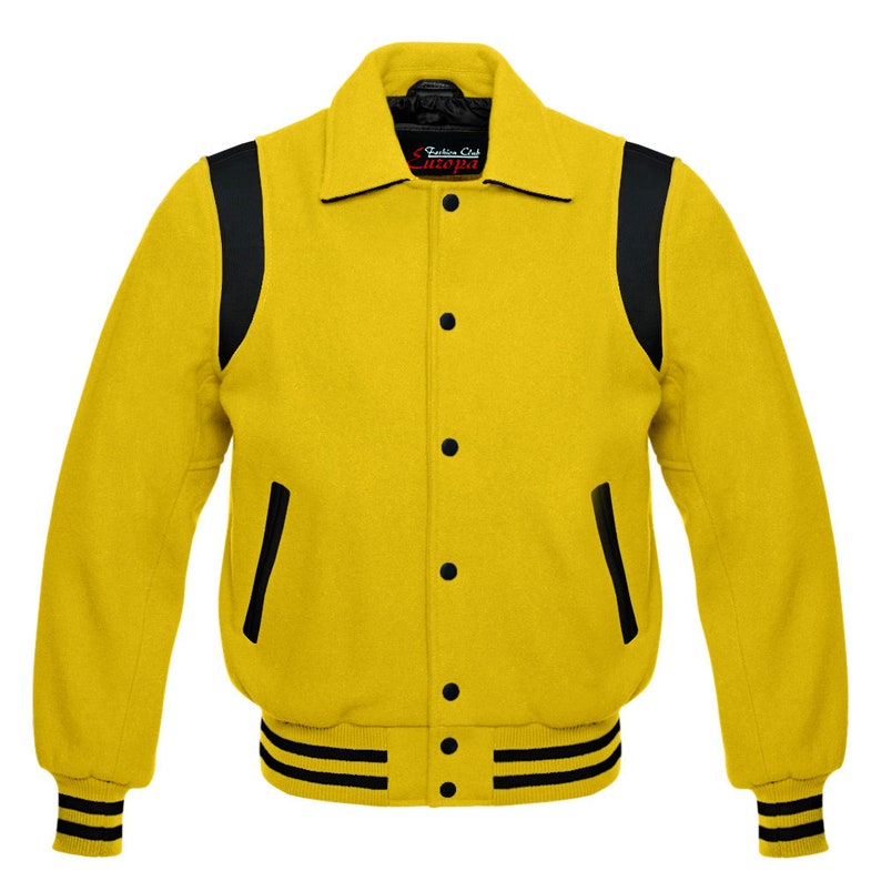 Handmade Personalized Varsity Jacket Mens Royal Blue Wool Body and Wool ...