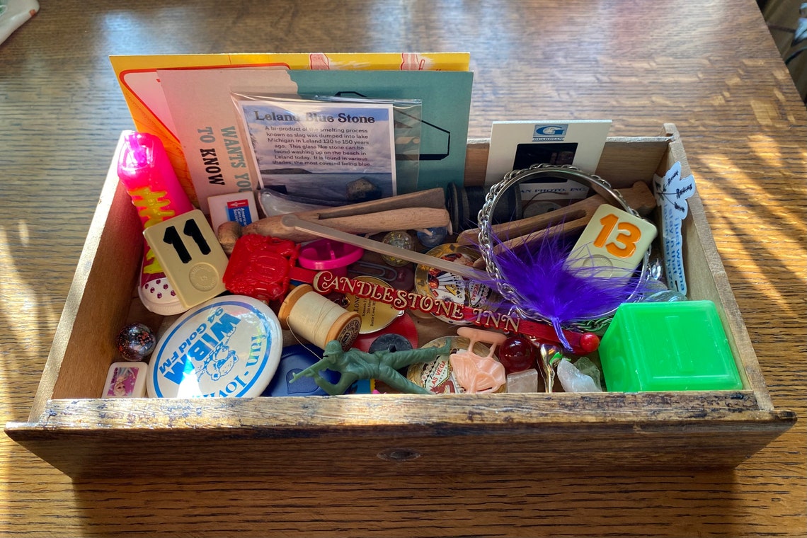 Junk Drawer Lot Crowcore Goblincore Geocache Trinkets Lot 12 Ounces - Etsy