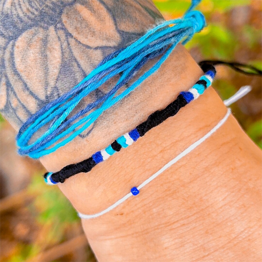 EVIL EYE - Handmade Friendship Bracelet Set: PROTECTION (cotton + Hemp ...
