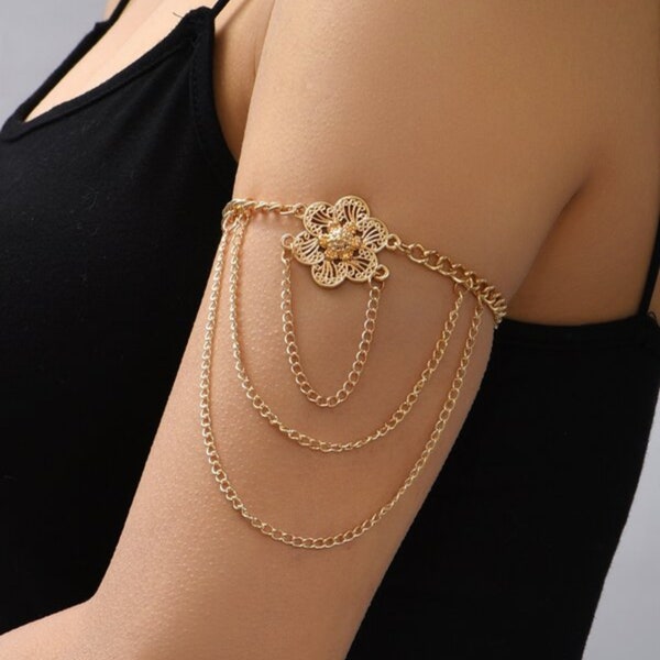 Chain Arm Band - Etsy
