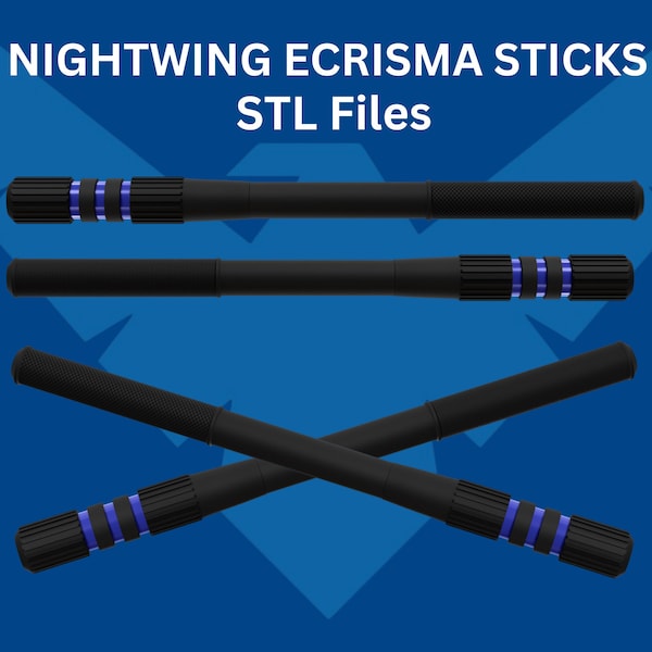Nightwing Batons - Etsy