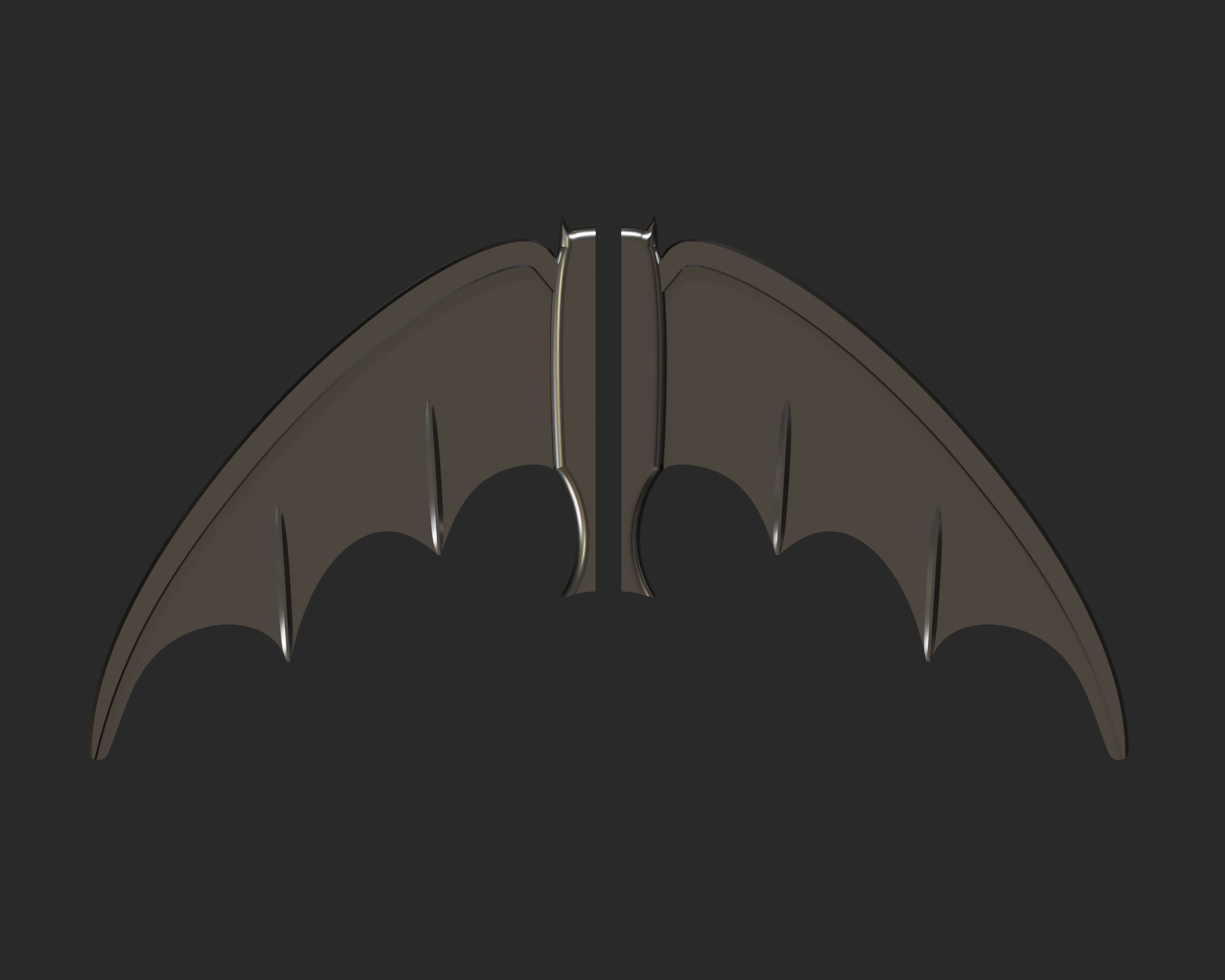 1966 Batarang 3D Model Inspired by Adam West Batarang - Etsy
