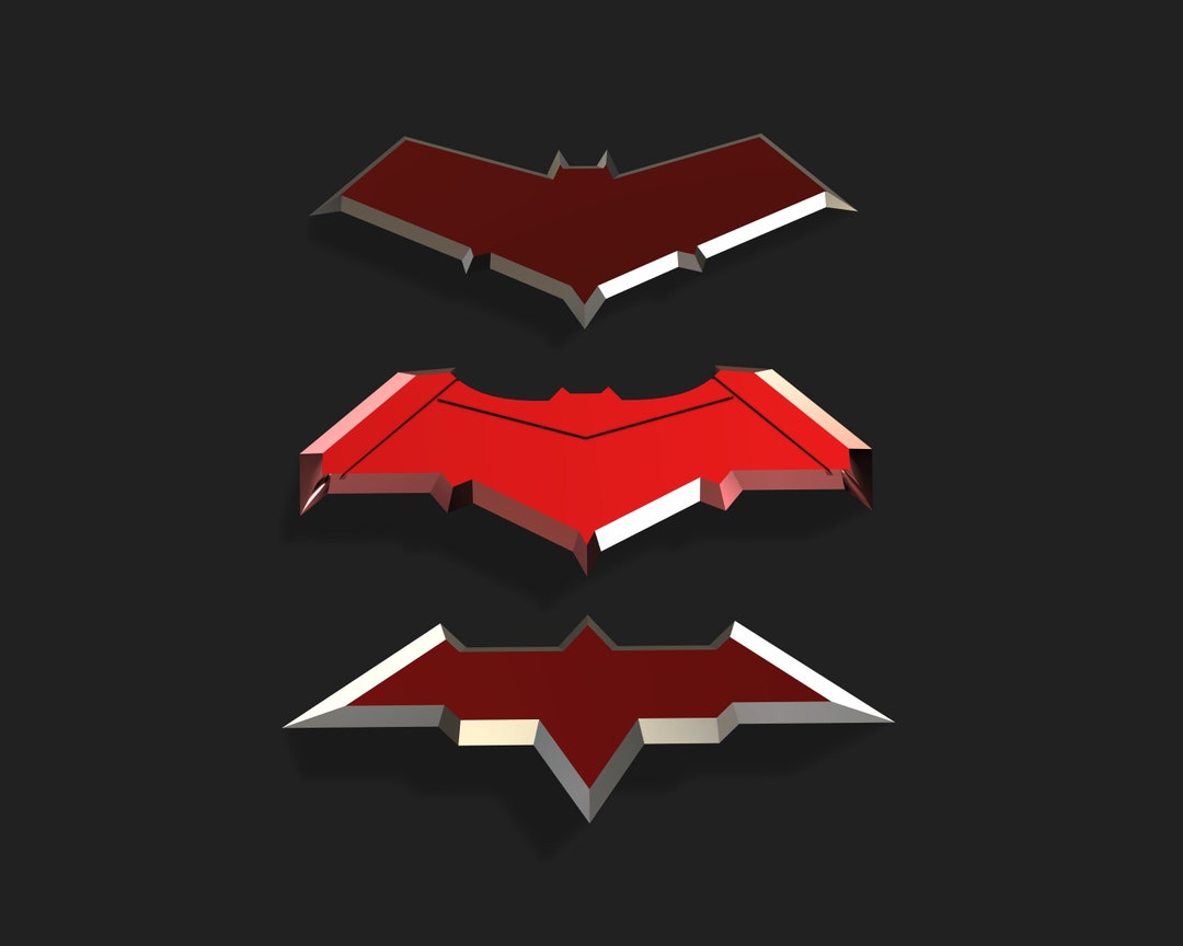 Red Hood Batarangs 3D Model 3D Printing STL - Etsy