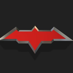 Red Hood Batarangs 3D Model 3D Printing STL - Etsy