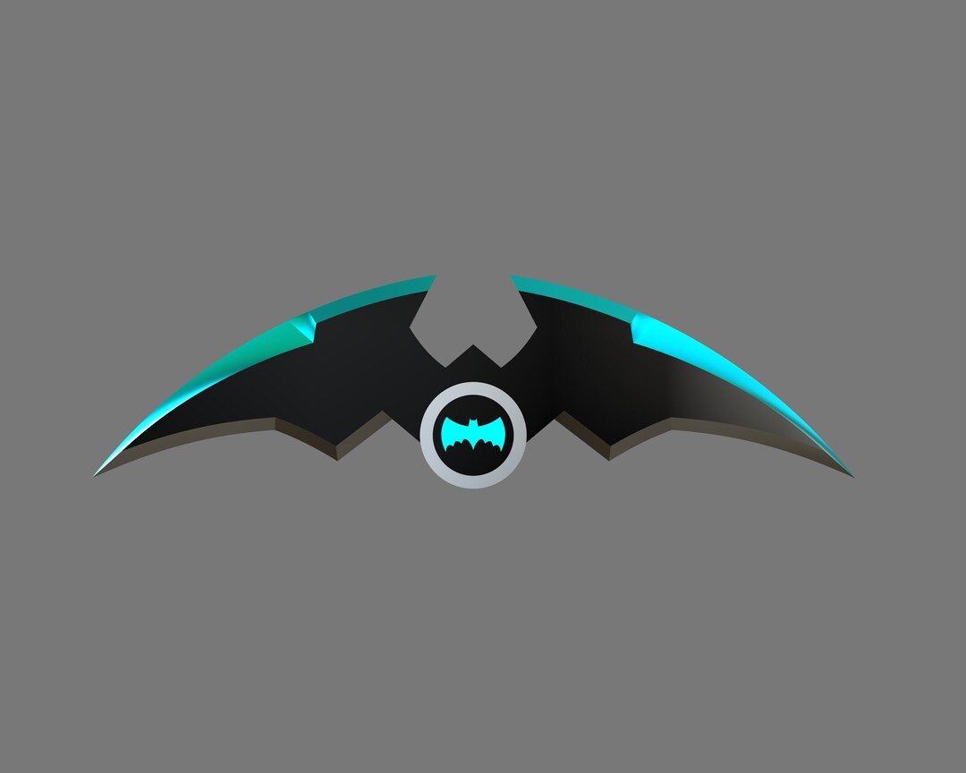 2004 Animated Batman Batarang 3D Model Batman Batarang - Etsy