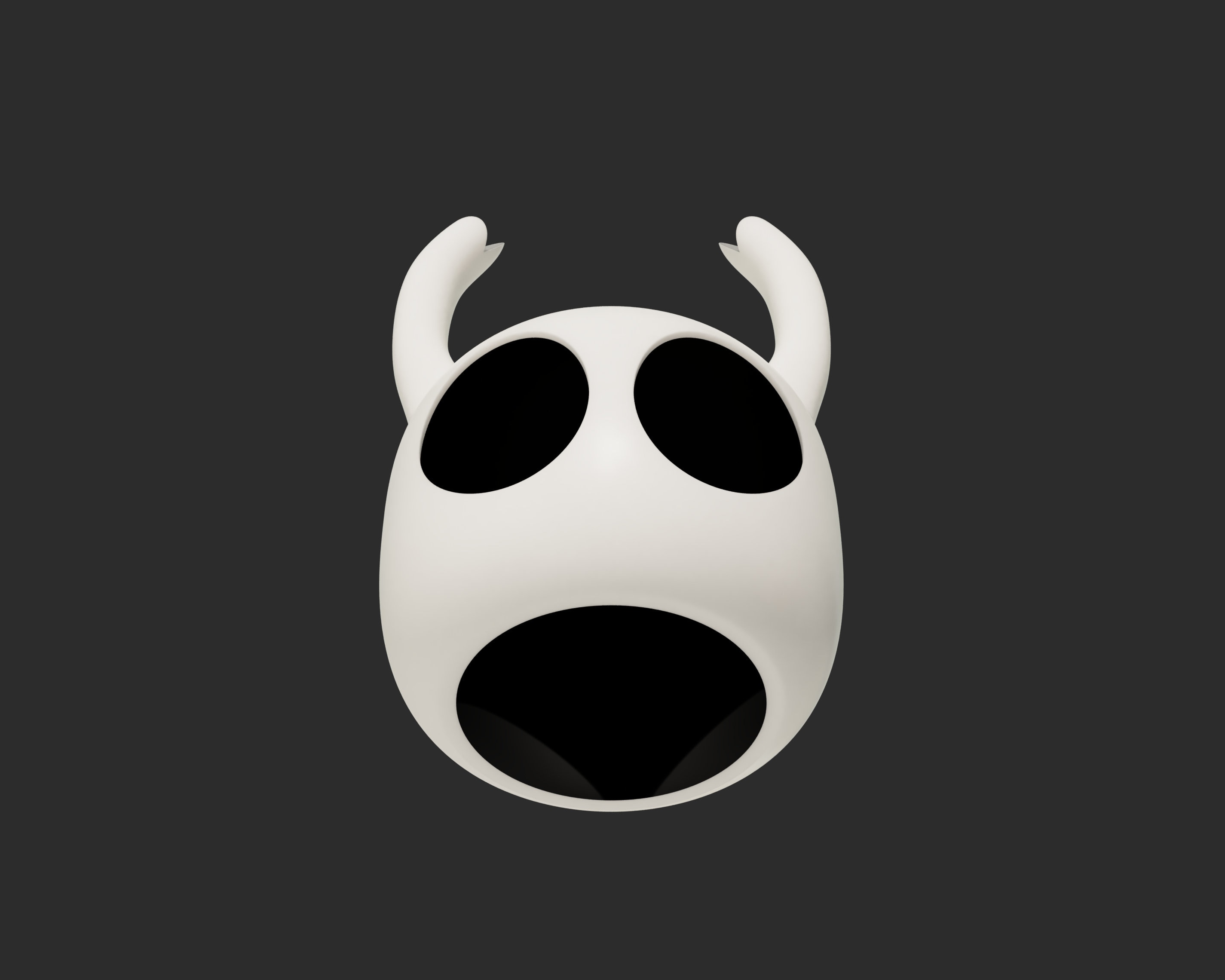 Hollow Knight Cosplay Helmet STL the Knight STL Hollow Knight Mask STL ...