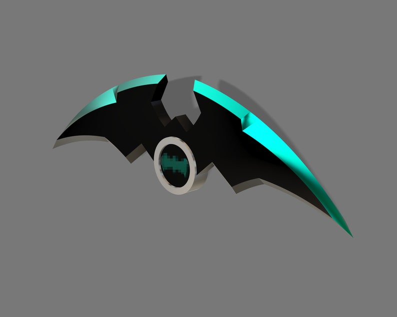 2004 Animated Cartoon Batarang 3D Model - Batarang STL - 3D Printing ...