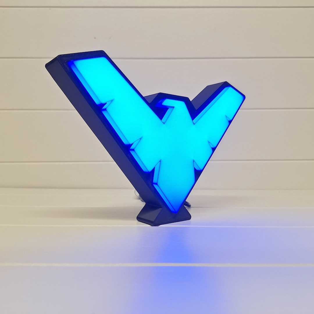 Nightwing Emblem Lightbox - Robin - USB Powered - Room Decor - Gifts ...