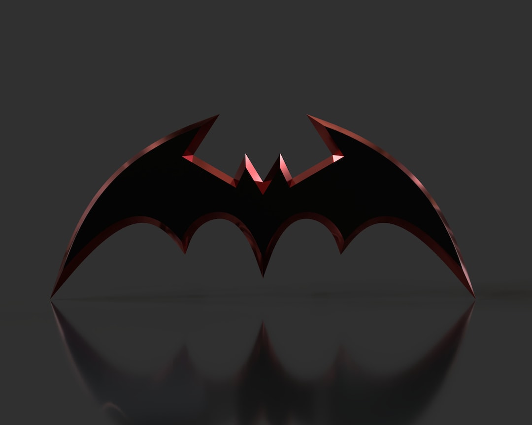 Brave and the Bold Batarang 3D Model Animation Batman - Etsy