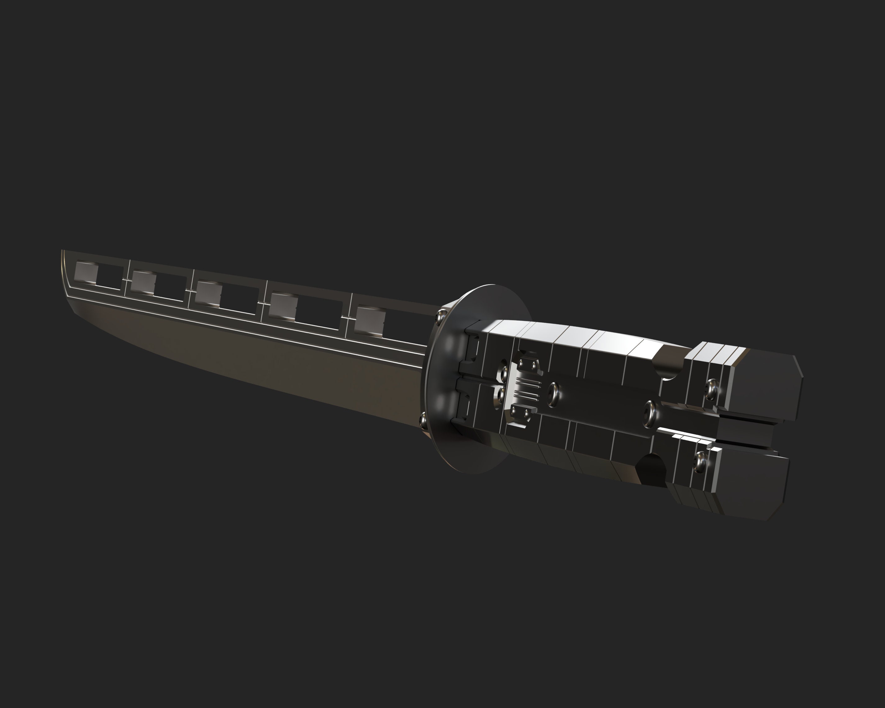 Hawkeye Ronin Sword STL 3D Model 3D Printing STL Digital STL File - Etsy