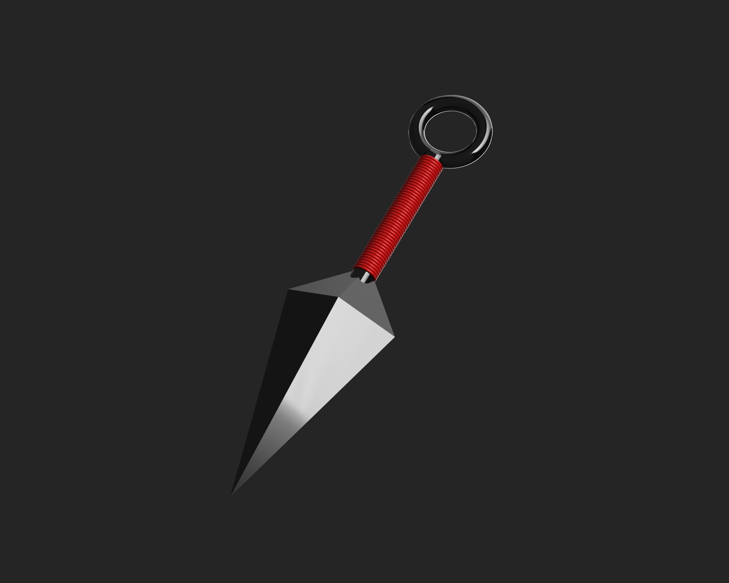 Kunai Knife V1 3d Model 3d Printing Stl Digital Stl File Etsy