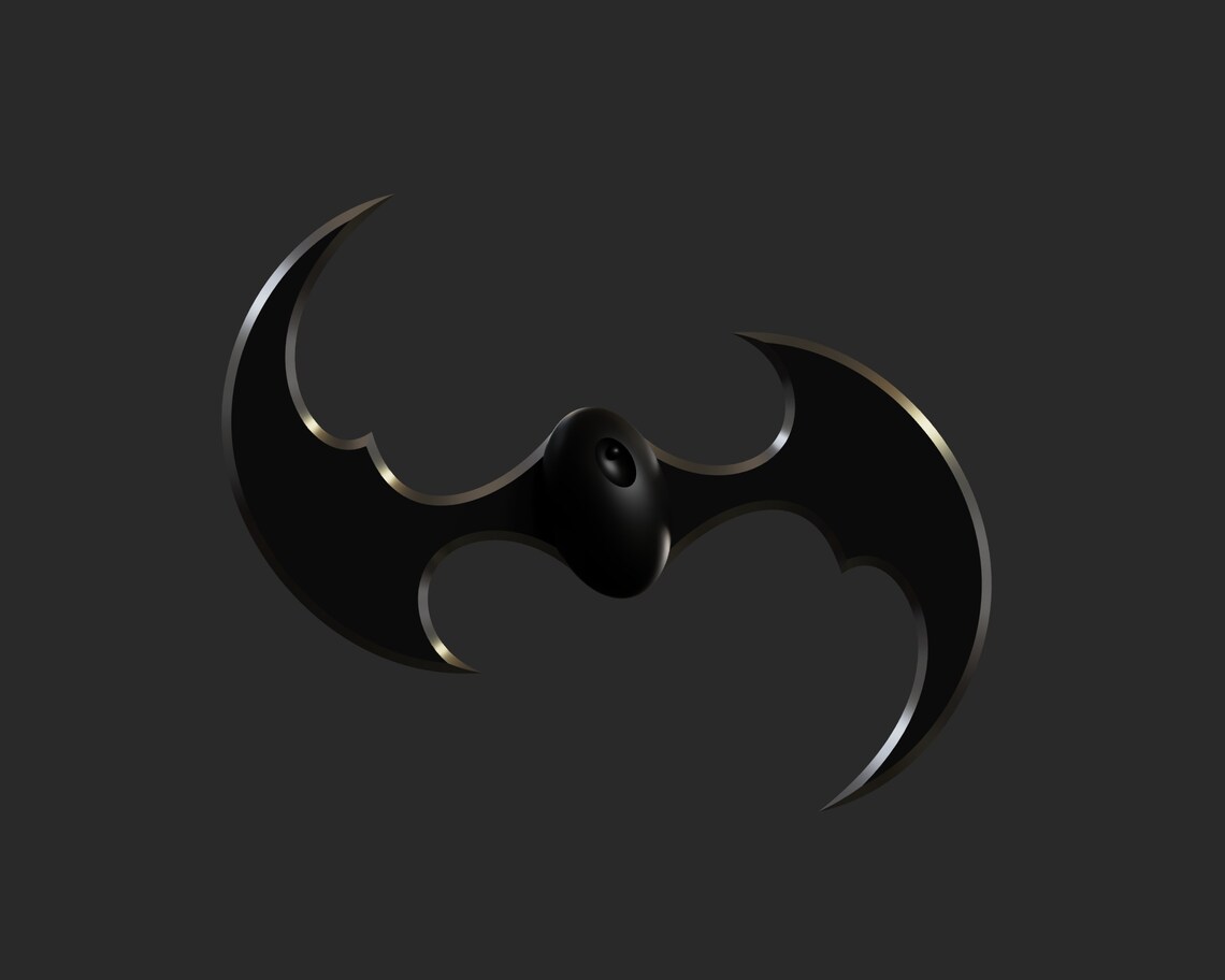 1995 Batarang Inspired by Val Kilmer Batarang Batarang STL Arkham Knight STL 3D Printing STL - Etsy