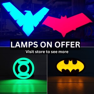 Red Hood Emblem Lightbox - Red Hood - USB Powered - Room Decor - Gifts ...