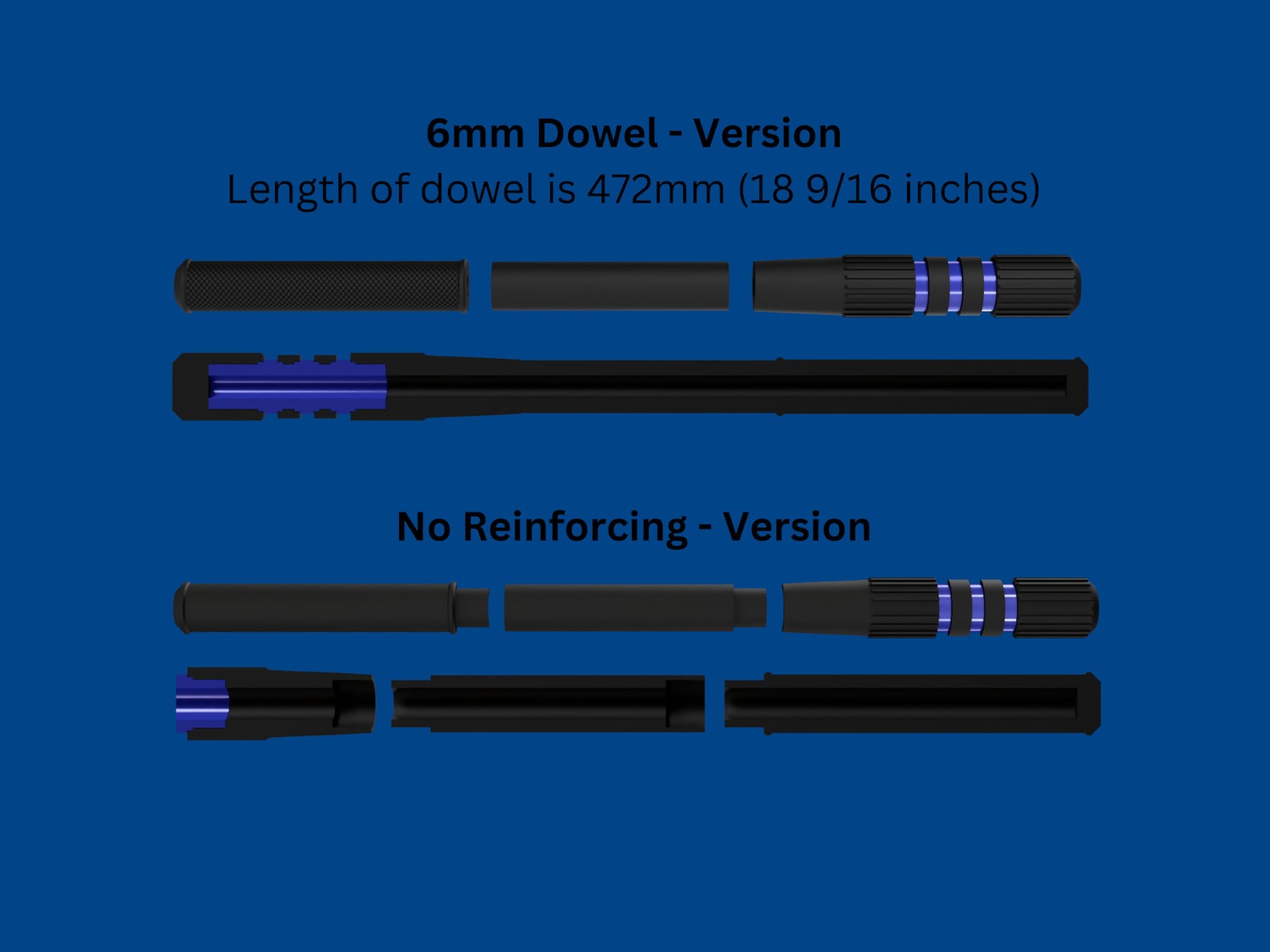 Nightwing Ecrisma Sticks Stl - Stl File - Nightwing Stl - 3D Model ...