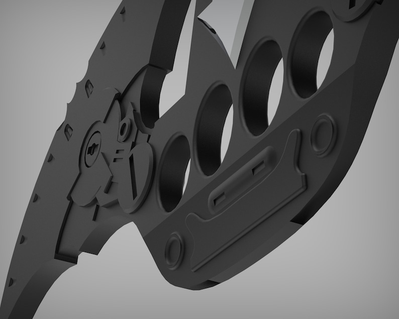 Batarang Knuckle Duster 3D Model - Batarang STL - Arkham Knight STL ...