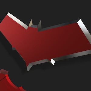 Red Hood Batarangs 3D Model 3D Printing STL - Etsy