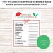 Christmas Word Scramble Game, Holiday Party Game, Printable Family ...