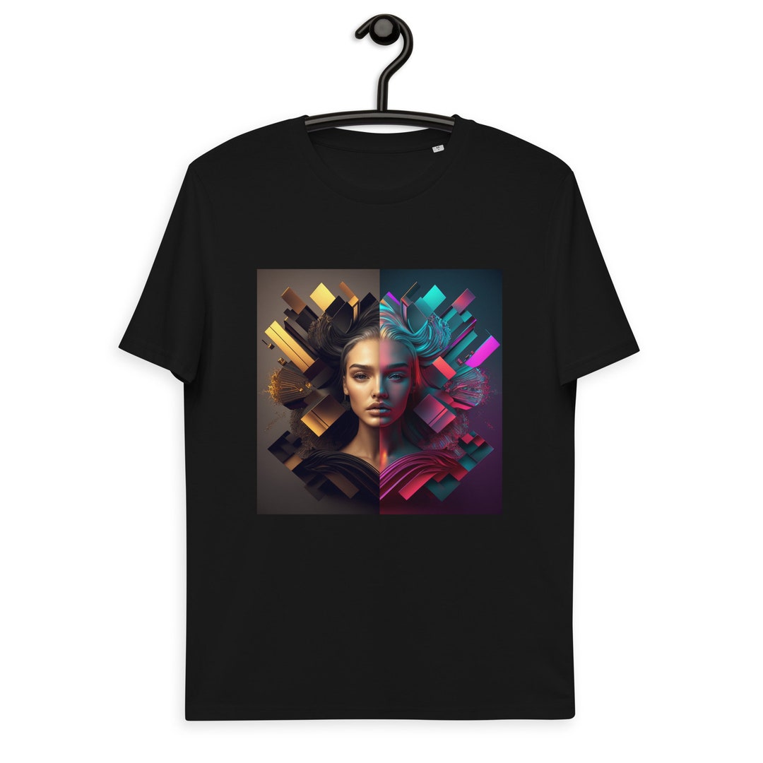 Abstract Graphic Tee - Etsy