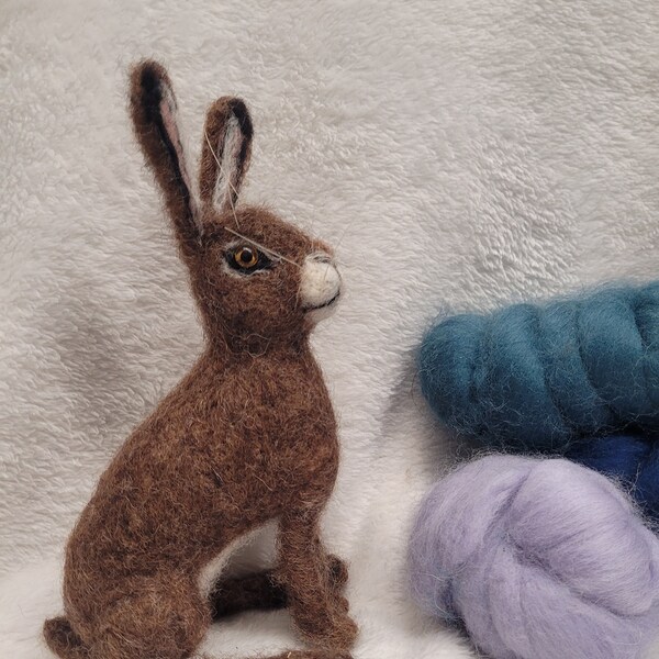 Felted Hare - Etsy UK