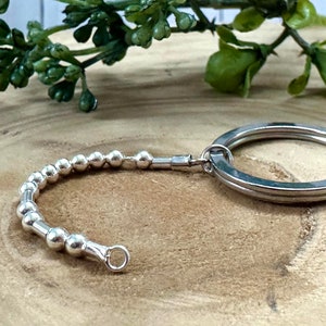 Morse Code Keychain, Custom Keychain, Key Chain With Personal Hidden ...