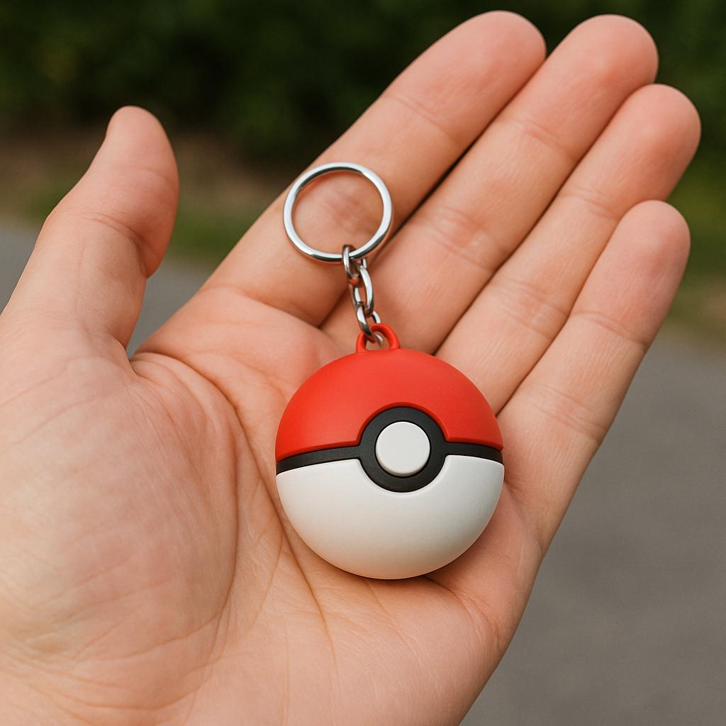 Pokéball Keychain STL File – 3D Printable Pokémon Keychain Model ...