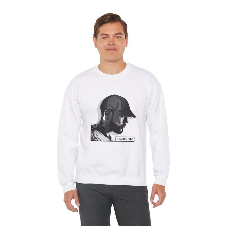Custom Art Eminem Inspired Design Sweatshirt - Etsy