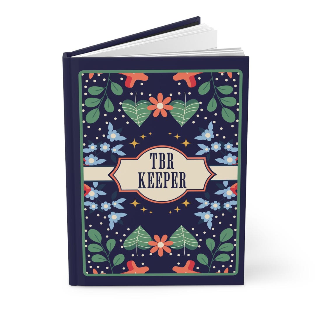 To Be Read TBR Journal, TBR Keeper, Hardcover Journal Matte Cover, Book ...
