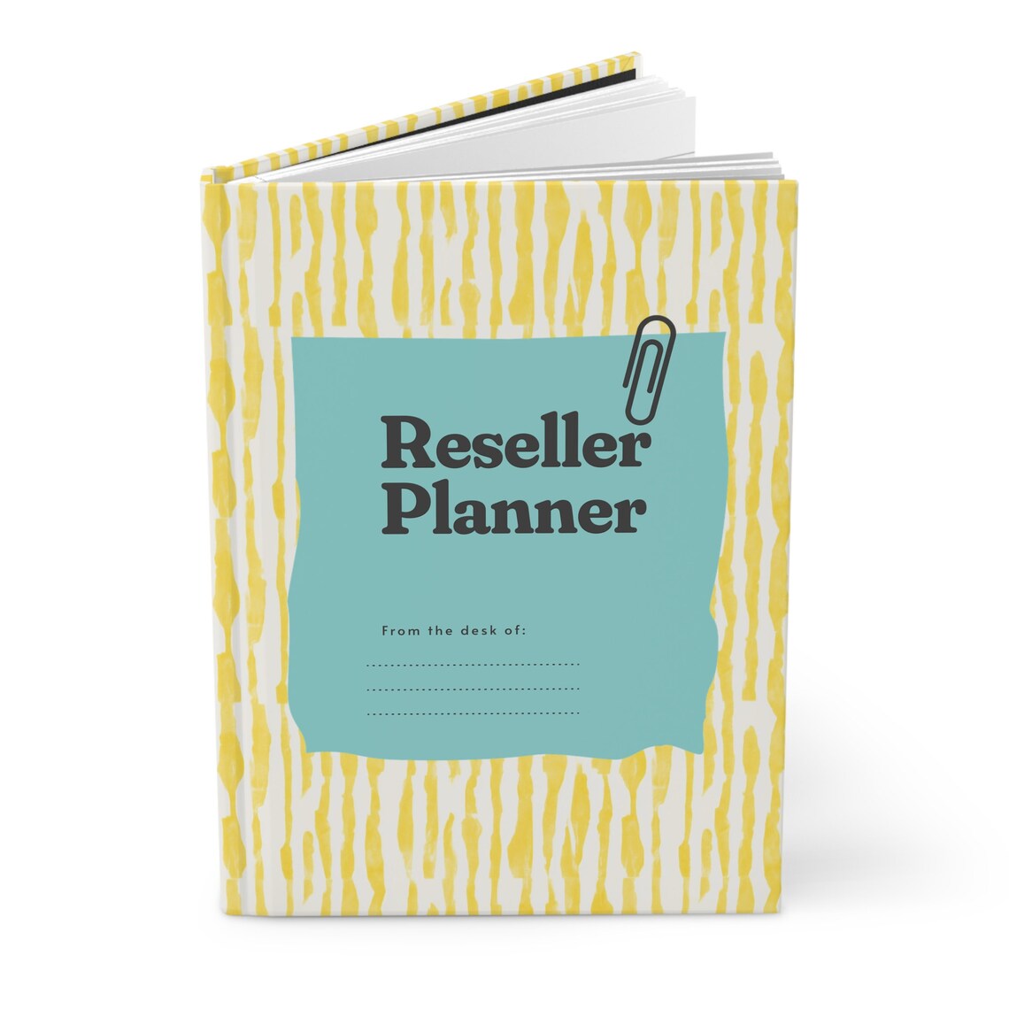 Reseller Planner, 5.75x8" Blank Hardcover Journal, Matte Cover, Online ...
