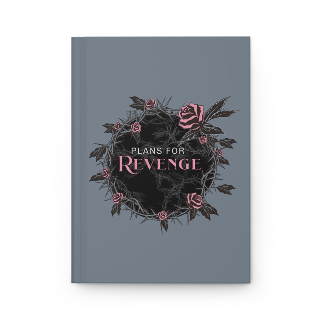 Plans for Revenge Blank Journal, Dark Humor Hardcover Journal, Matte ...