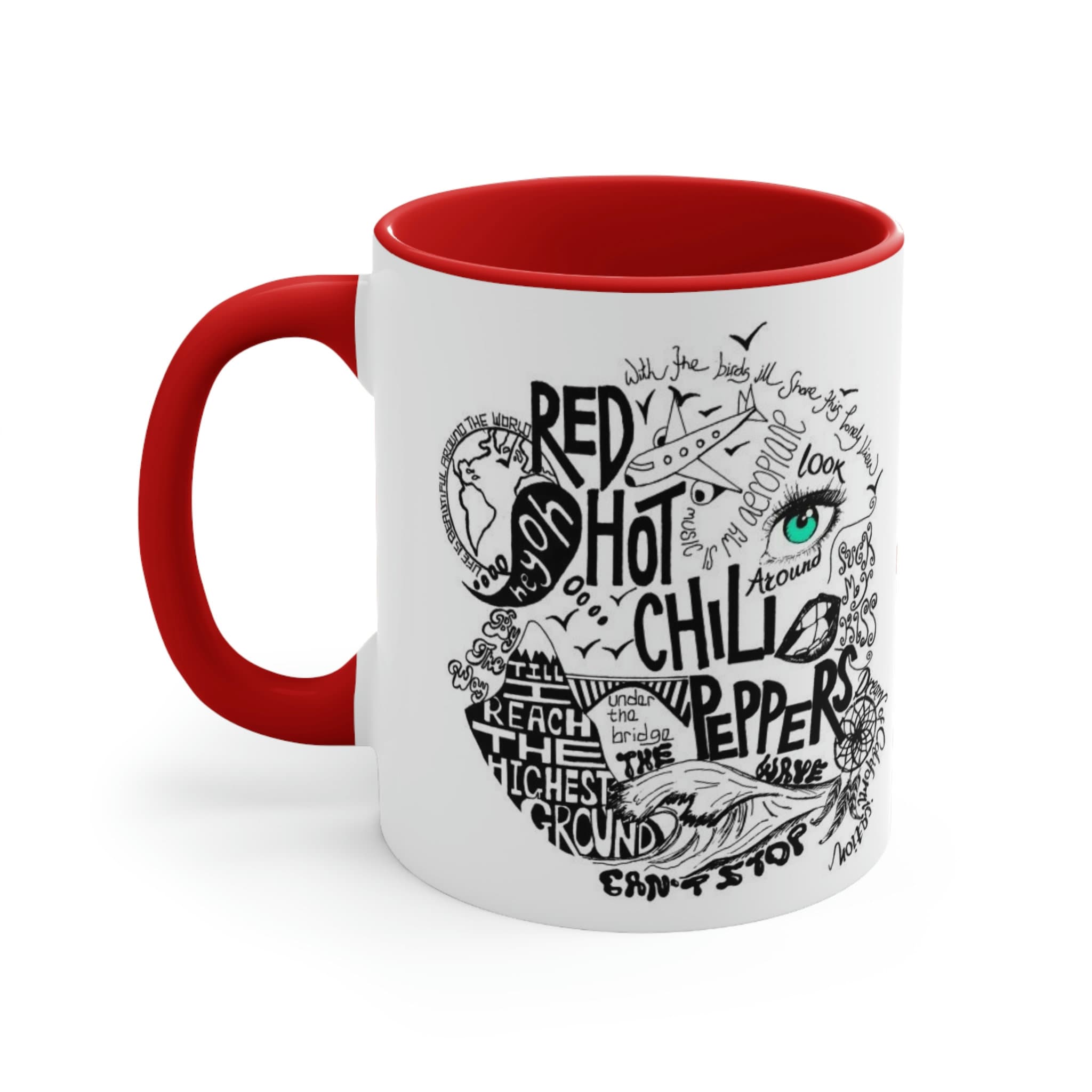 Red Hot Chili Peppers Mug Coffee Tea 11oz Music Teacher Gift, Music ...