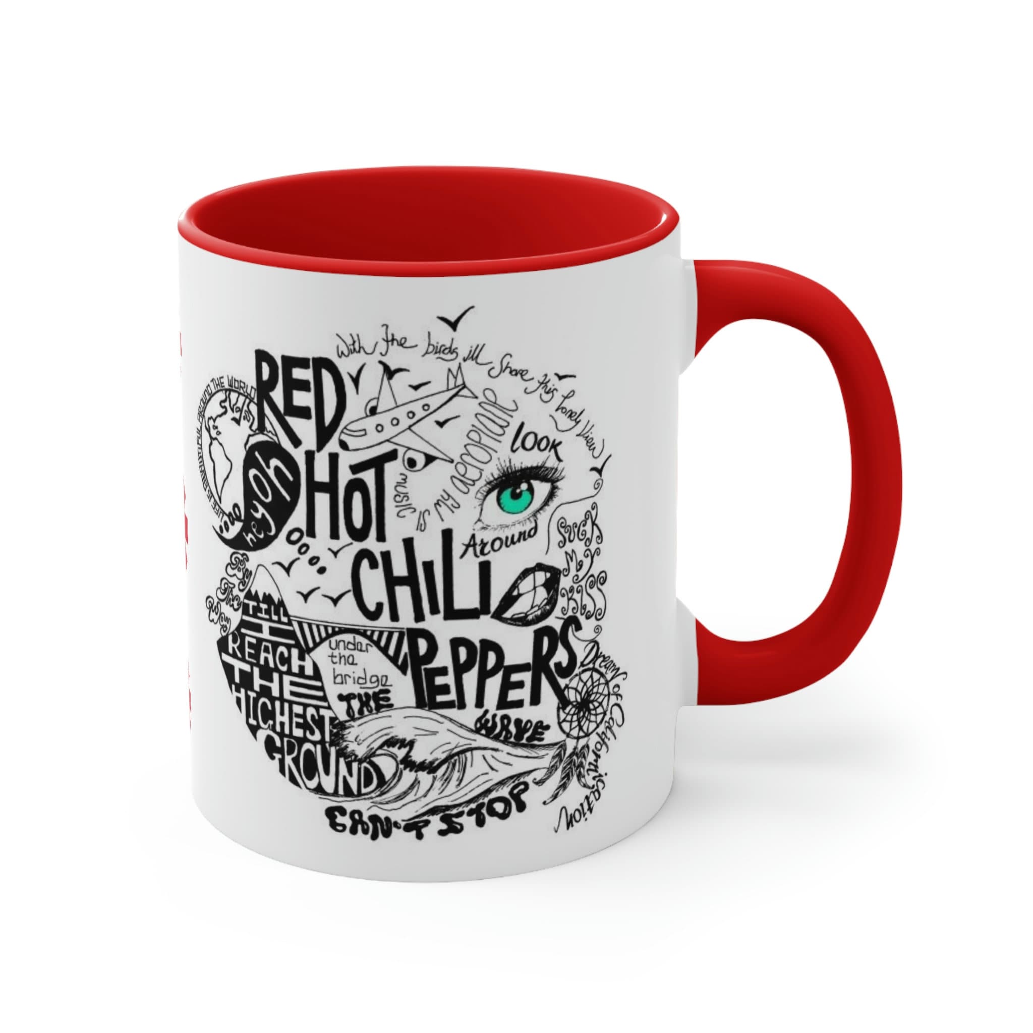 Red Hot Chili Peppers Mug Coffee Tea 11oz Music Teacher Gift, Music ...