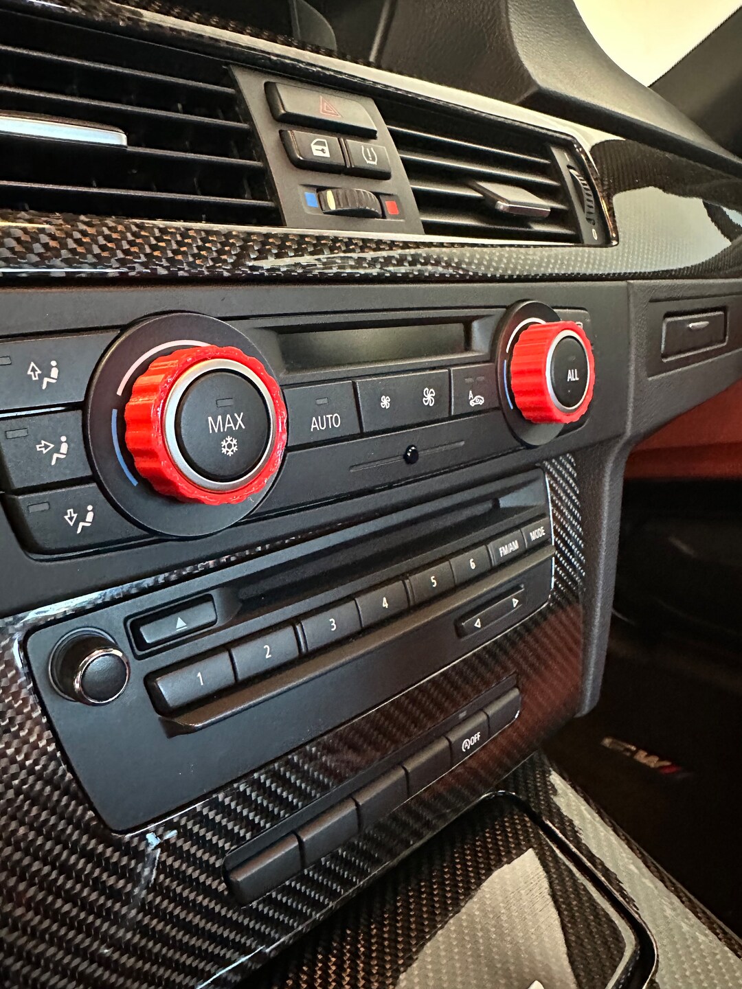 Colorize Your AC Knobs Custom Colored Covers for BMW E9x M3 135i 328i ...