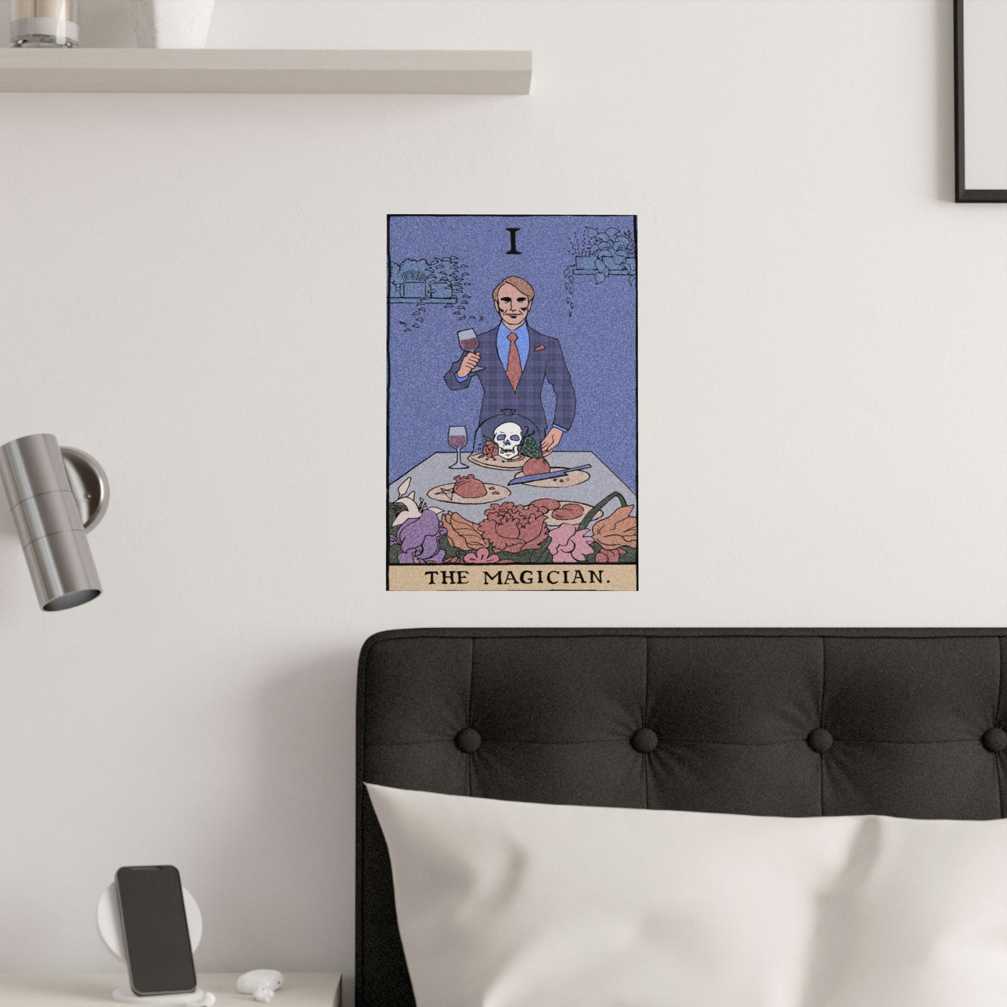 The Magician Hannibal Lecter Hannibal Tarot Card Poster high Quality - Etsy