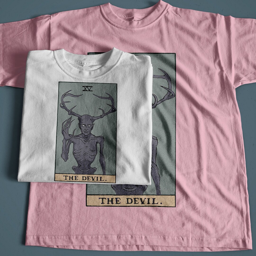 The Devil the Stag Man Hannibal Tarot Card Unisex Tshirt - Etsy
