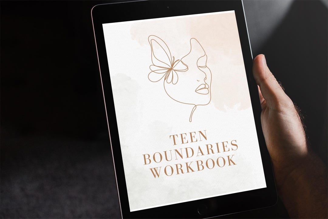 Teen Boundaries Workbook | Printable Self-esteem & Confidence Journal ...