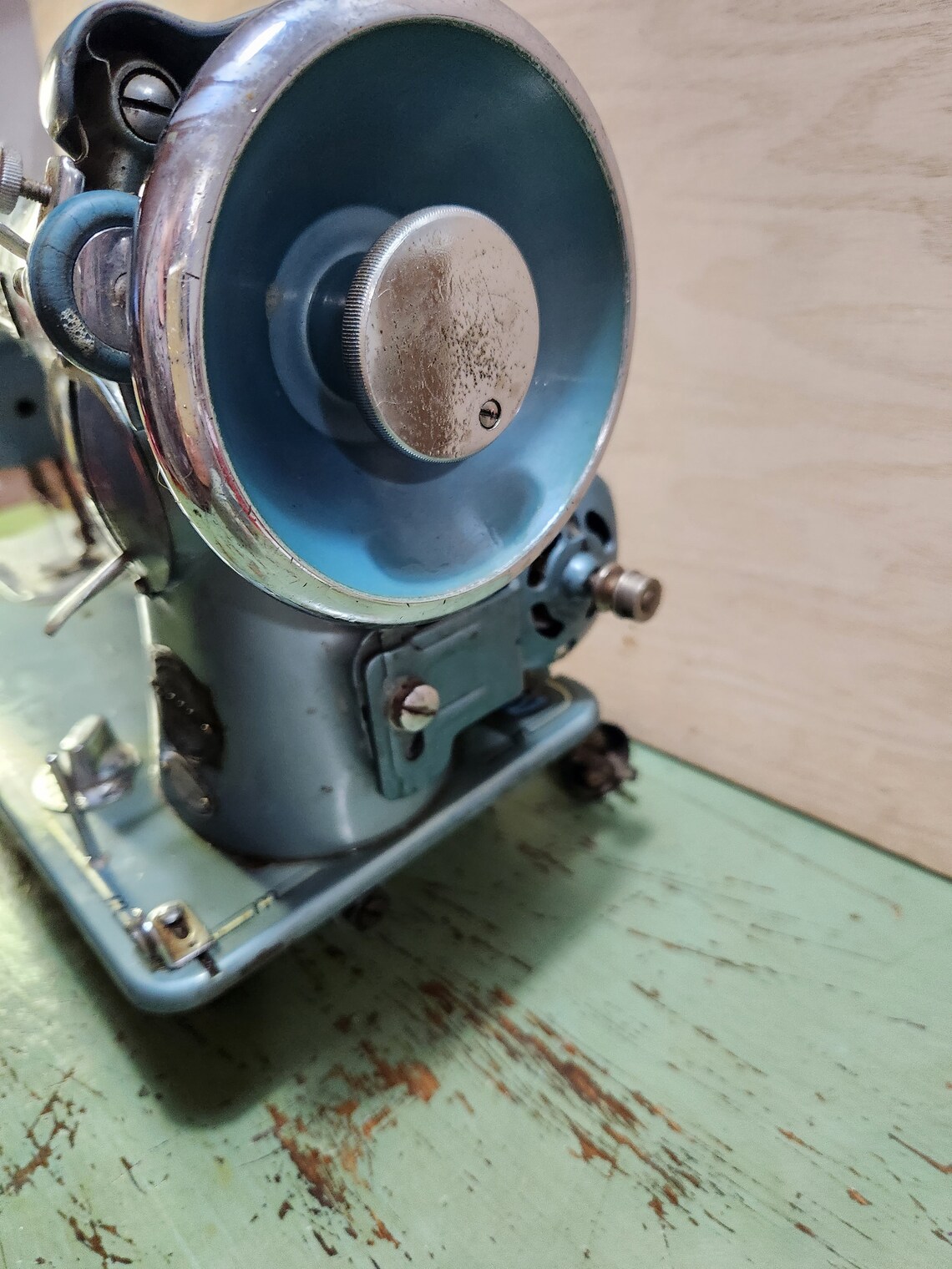 Vintage 1950s Modernage Sewing Machine Deluxe Precision Blue - Etsy