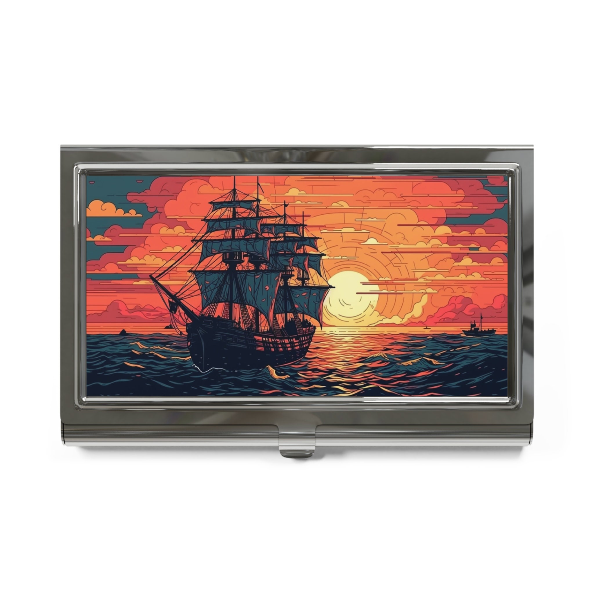 Seafarer's Delight: Pirate Ship Pixel Art Joint Holder for - Etsy