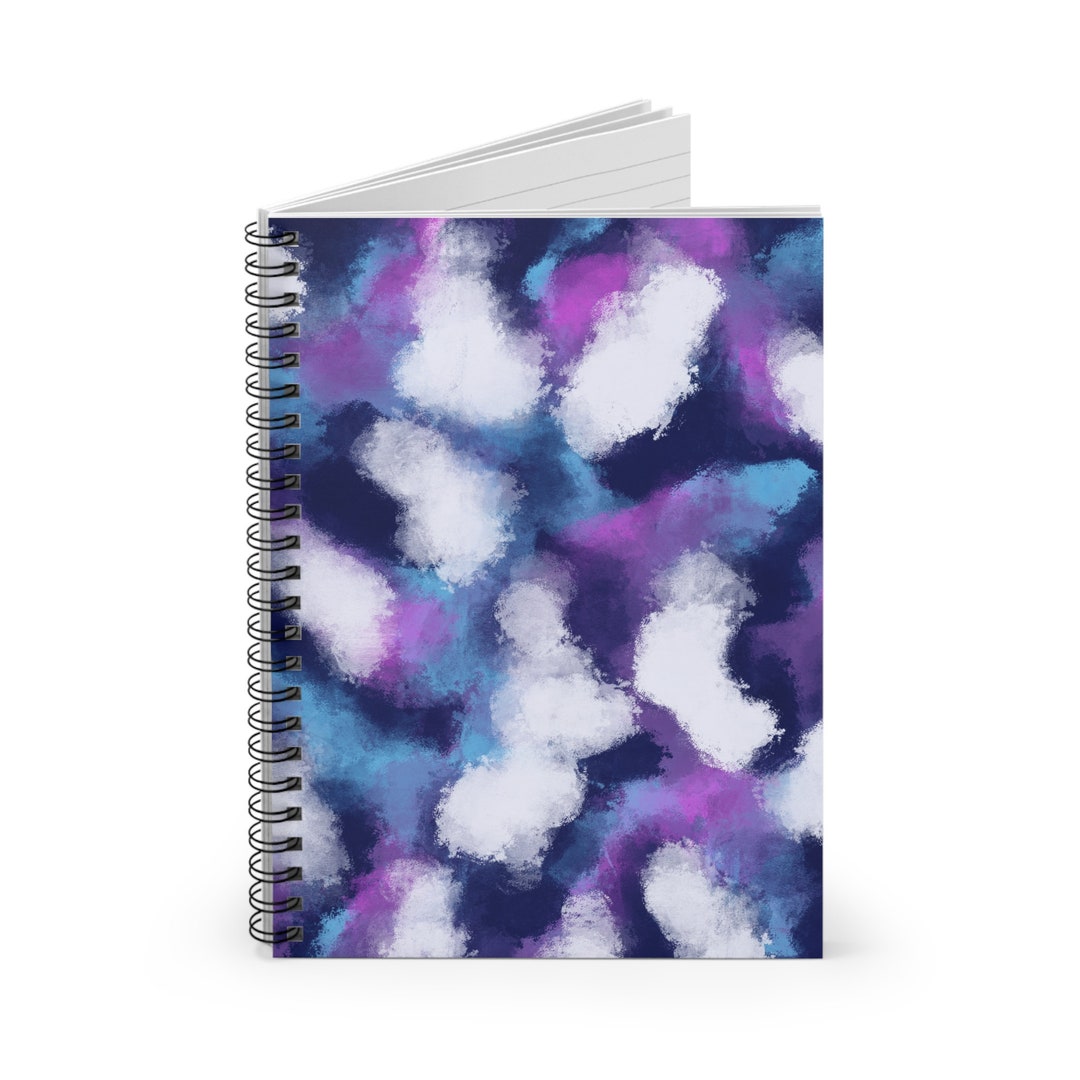 Berry - Original Abstract Digital Painting - Printed Cover Spiral ...