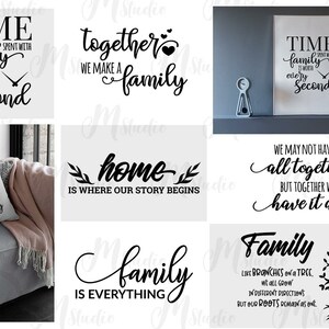 Family Quotes Svg Bundle, 24 Quotes Bundle - Etsy