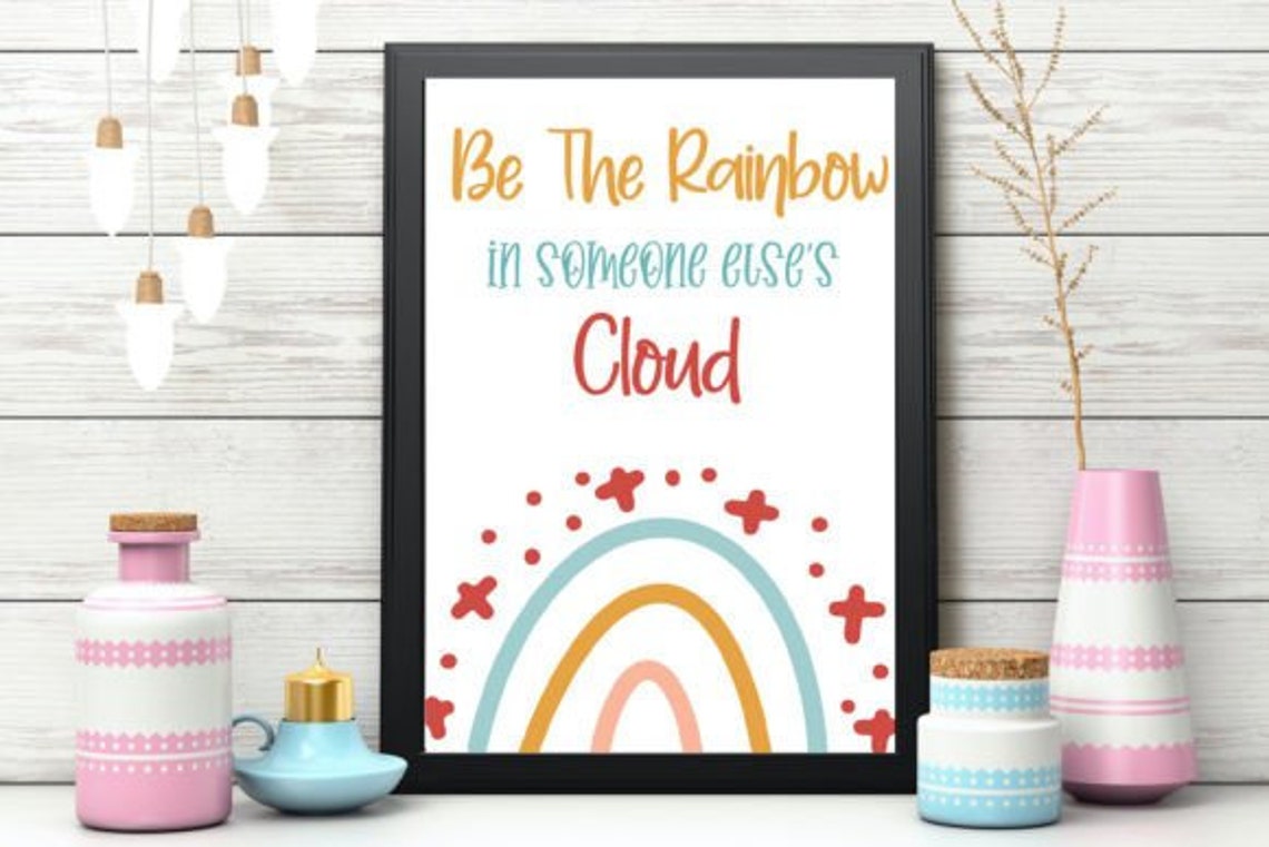 Boho Rainbow Growth Mindset Posters Bundle I Bulletin Board Posters I ...