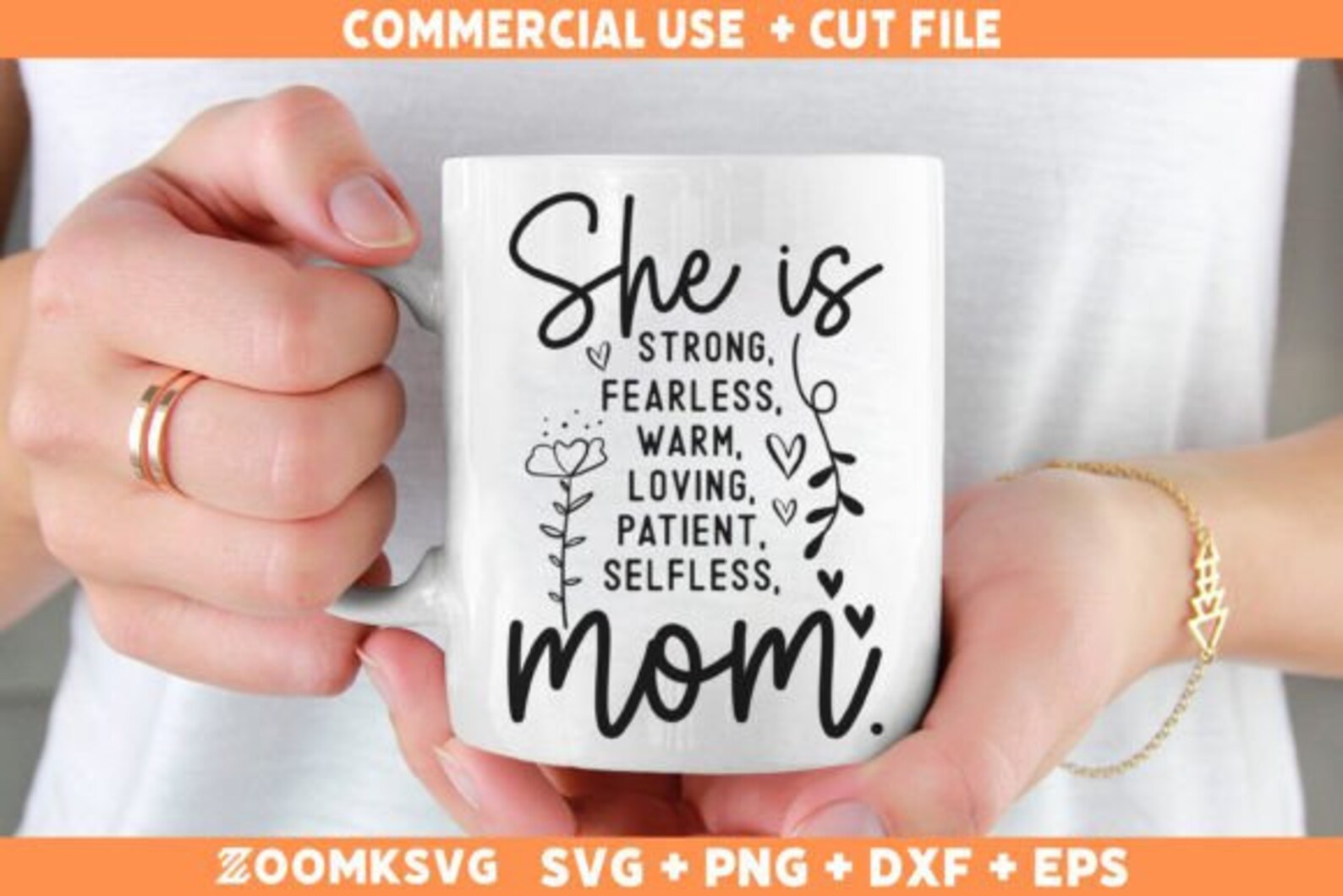 She is Mom SVG, Woman Affirmation SVG, Mama PNG, Mother's Day Png - Etsy