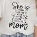 She is Mom SVG, Woman Affirmation SVG, Mama PNG, Mother's Day Png - Etsy