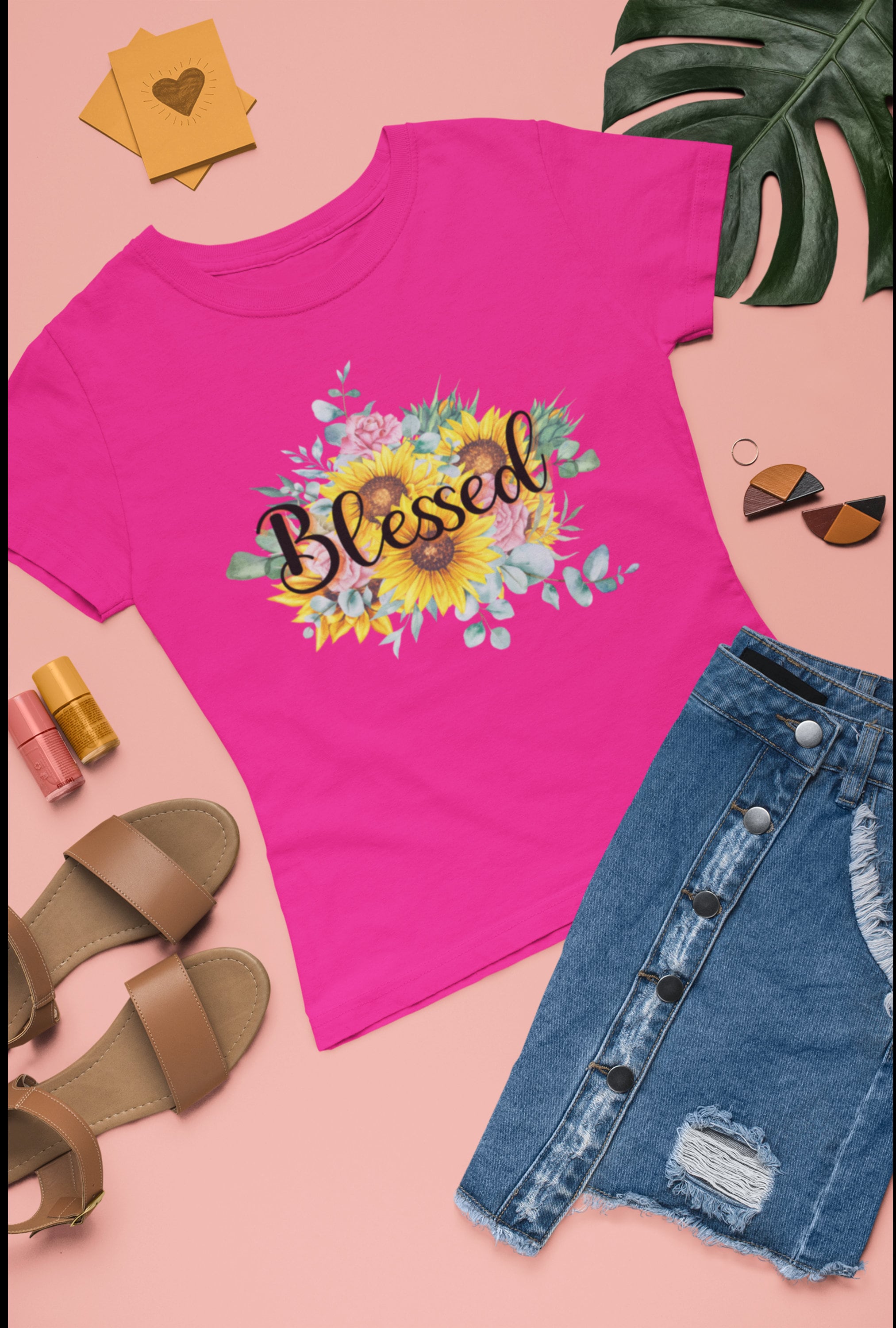 Blessed SVG, Sunflower Svg, Flower Svg, Western, Blessed Design Svg, Digital Download ...