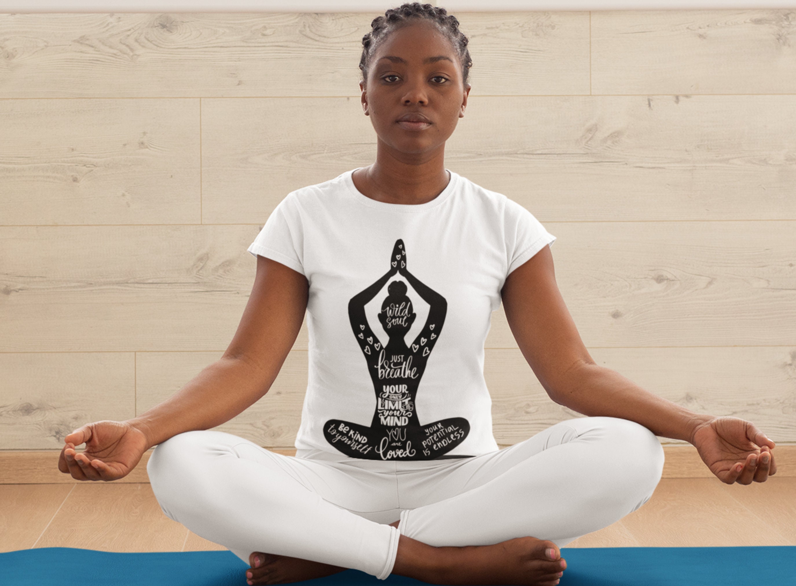 Yoga SVG, Namaste Svg, Zen Svg, Yoga Pose Svg, Meditation Svg, Women ...