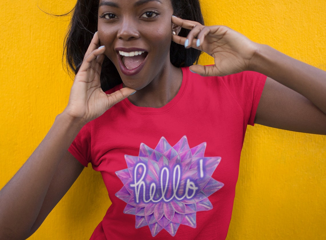 Hello SVG, Welcome Svg, Hello Flourish Svg, Instant Download, Front ...