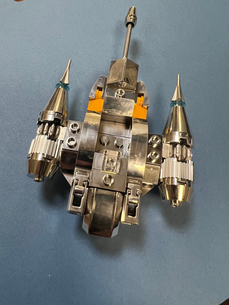 Lego Chrome Mando's N-1 Microfighter - Etsy