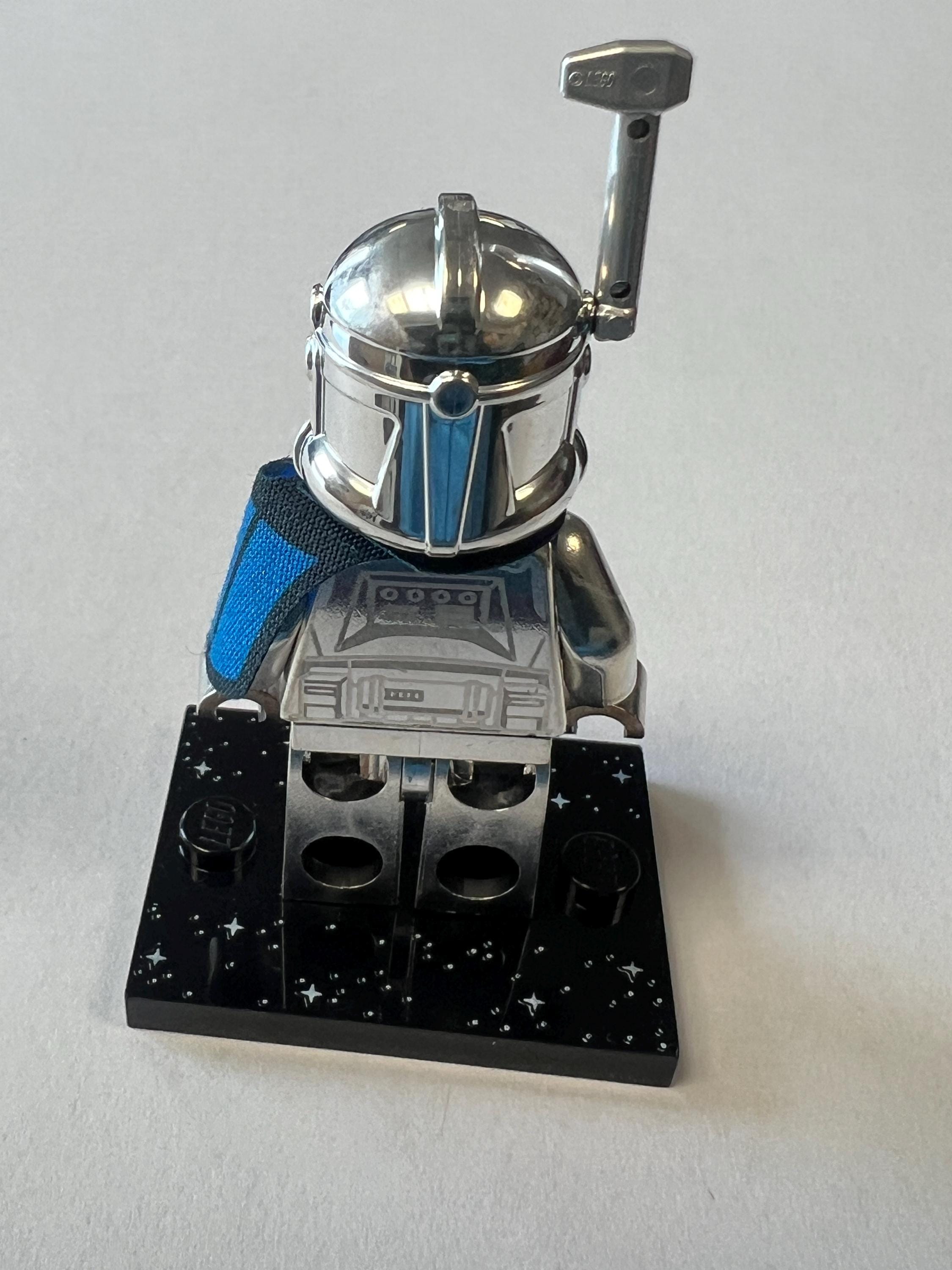 Chrome Lego Captain Rex Minifig - Custom Collectible. - Etsy