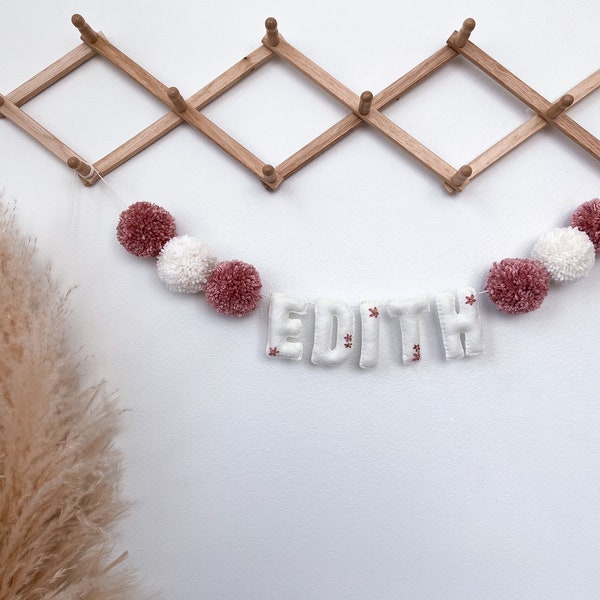 Felt Name Garland - Etsy