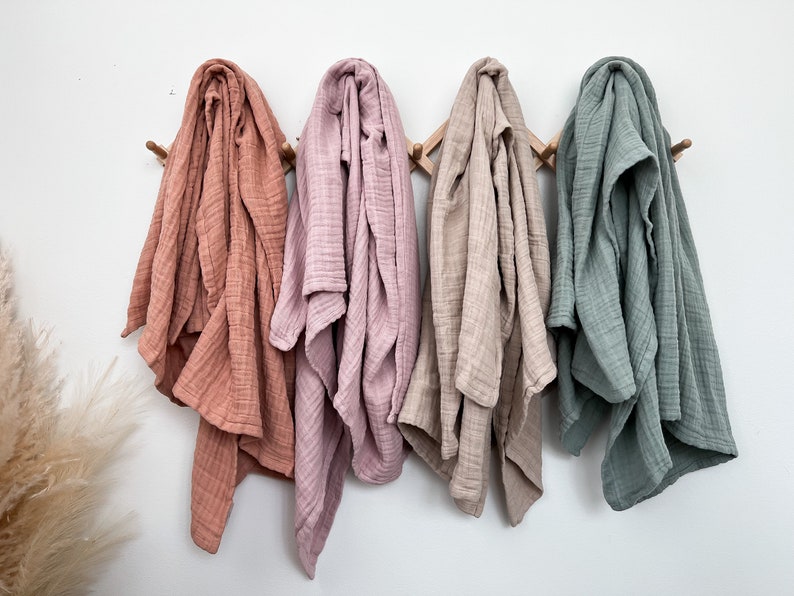 Personalized Baby Name Blanket | Monogrammed Muslin Swaddle | Name ...